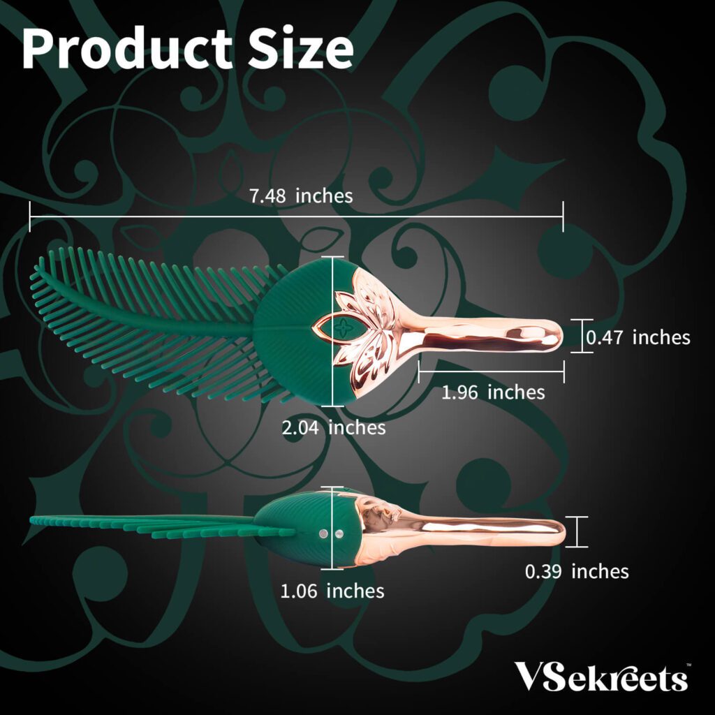 Feather Vibrator | Vibrating Feather Sex Toy For Couples | VSekreets